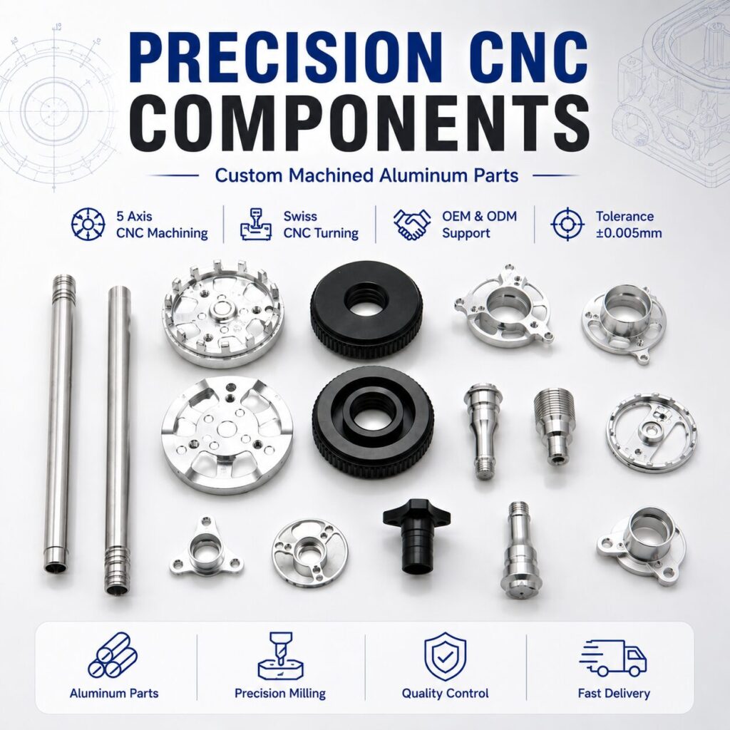 Custom CNC Machined UAV Components for Commercial and Industrial Drone ...